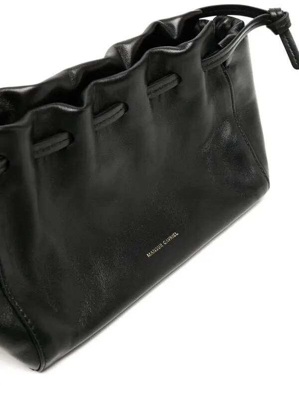 MANSUR GAVRIEL Mini Bloom Shoulder Bag - Black