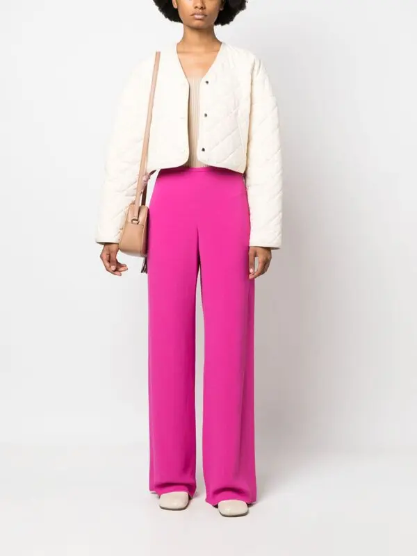 Emporio Armani High-waisted Wide-leg Trousers