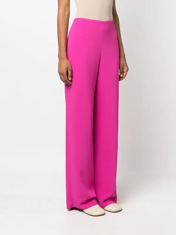 Emporio Armani High-waisted Wide-leg Trousers