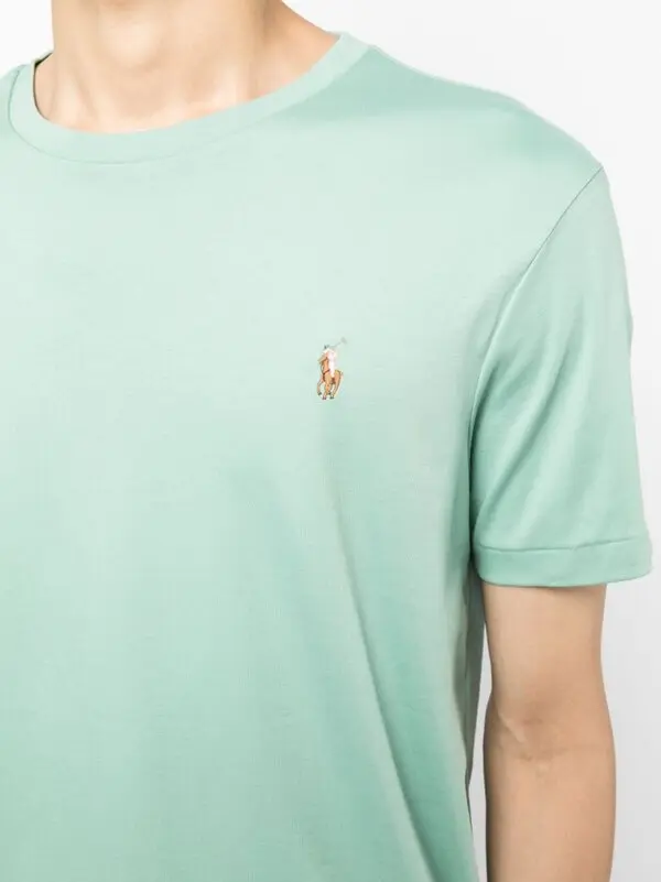 Polo Ralph Lauren Polo Pony-embroidered Cotton T-shirt - Green