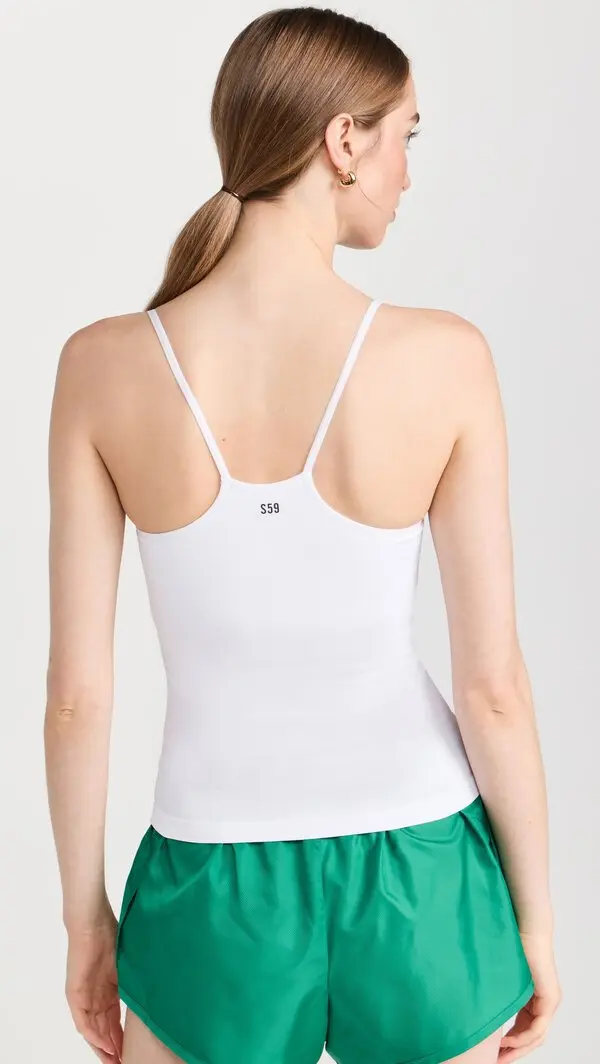 Splits59 Seamless Waist-length Tank - White