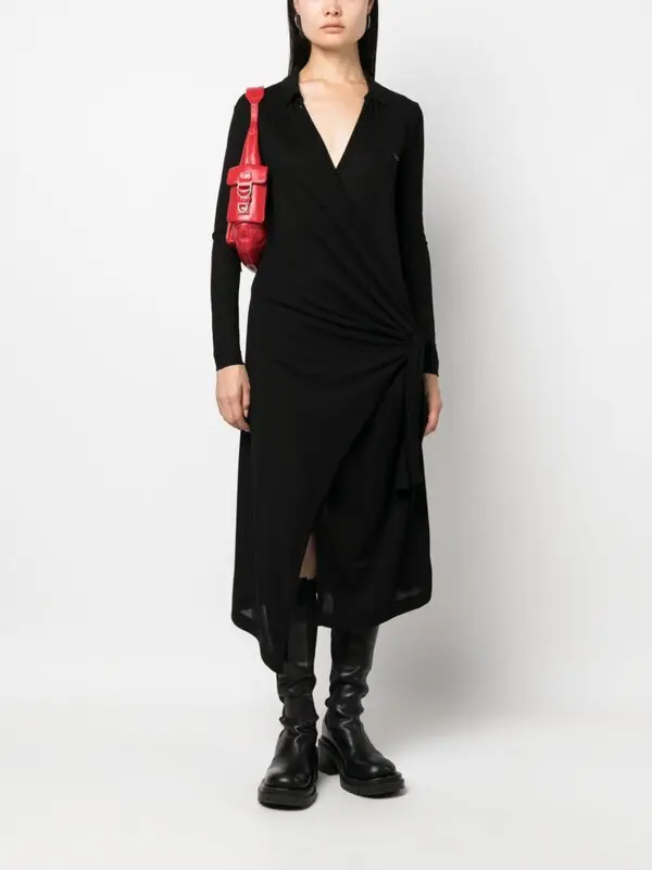 DIESEL® D-wrip Lyocell-blend Midi Dress