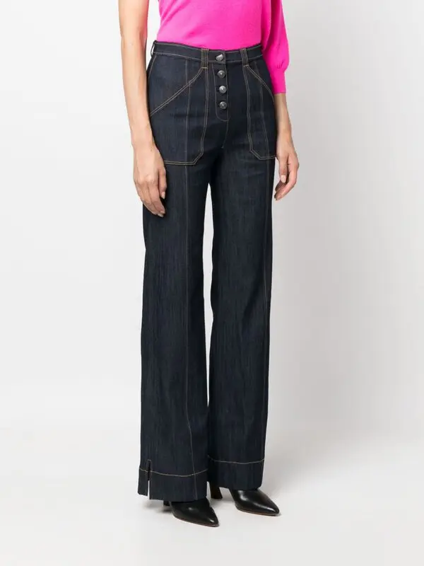 Cinq À Sept Long Benji Cotton Jeans