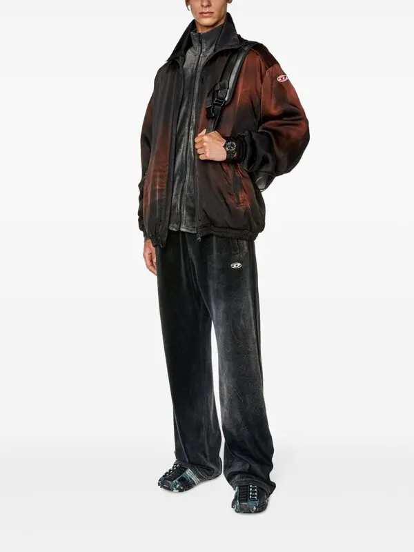 DIESEL® J-smash Faded Zip-up Bomber Jacket
