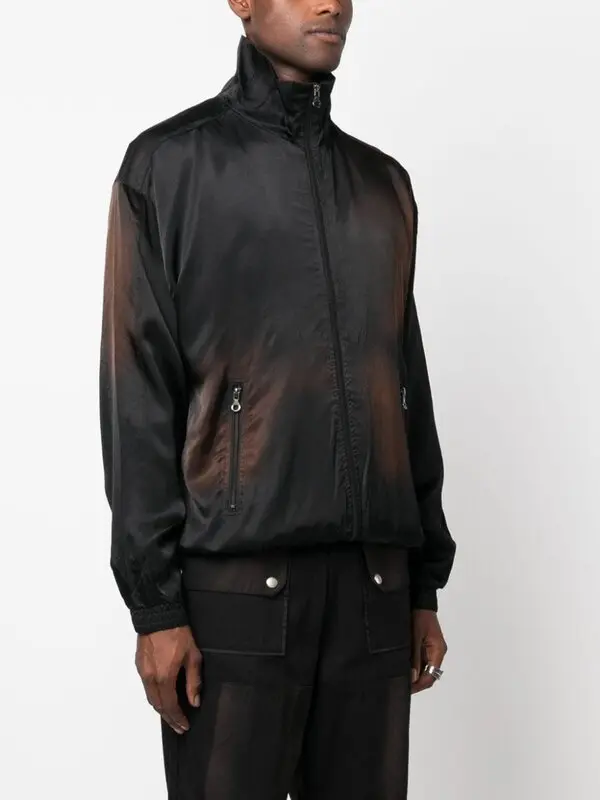 DIESEL® J-smash Faded Zip-up Bomber Jacket