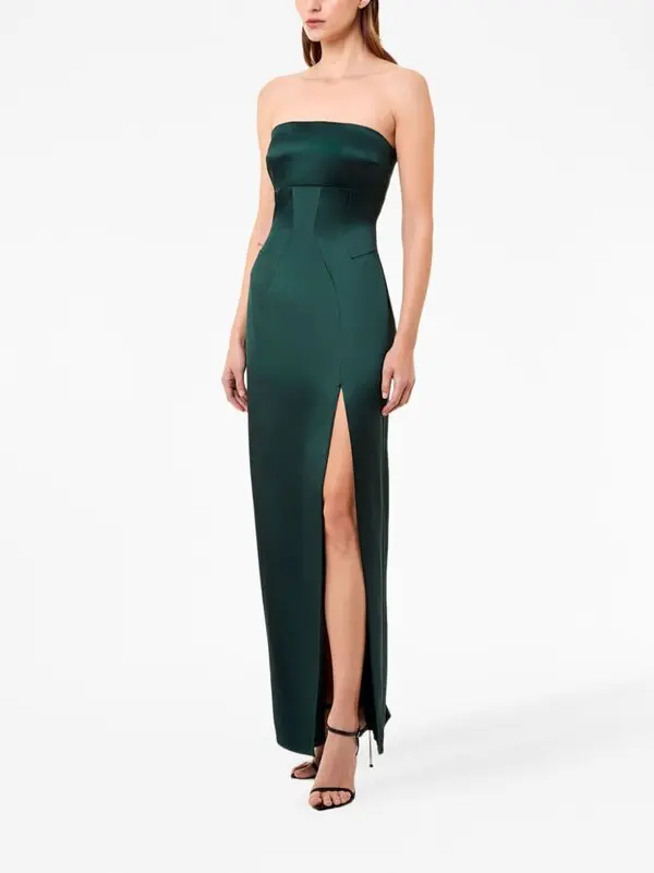 NICHOLAS Vivia Strapless Gown