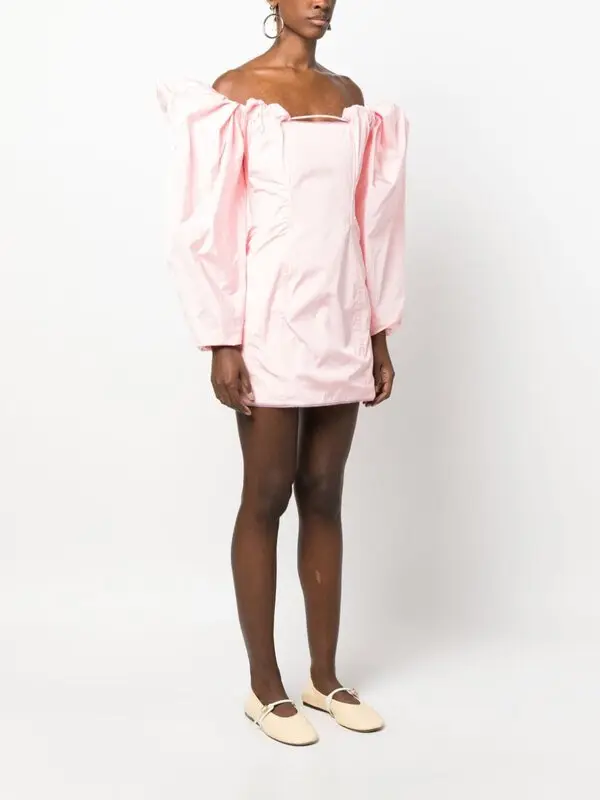 Jacquemus La Robe Taffetas Minidress - Pink