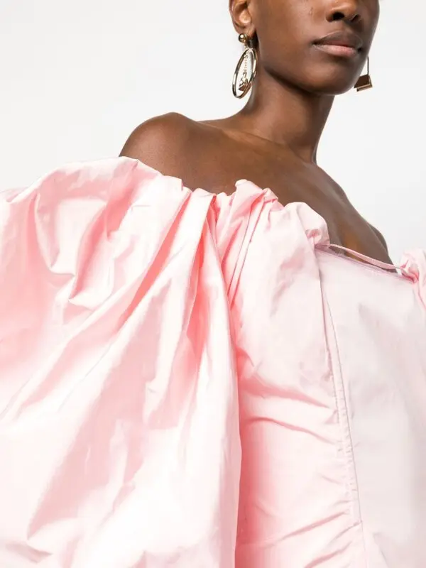 Jacquemus La Robe Taffetas Minidress - Pink