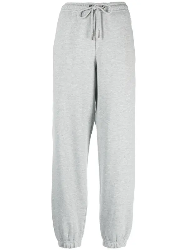 Moncler Logo-patch Cotton-blend Track Pants - Grey