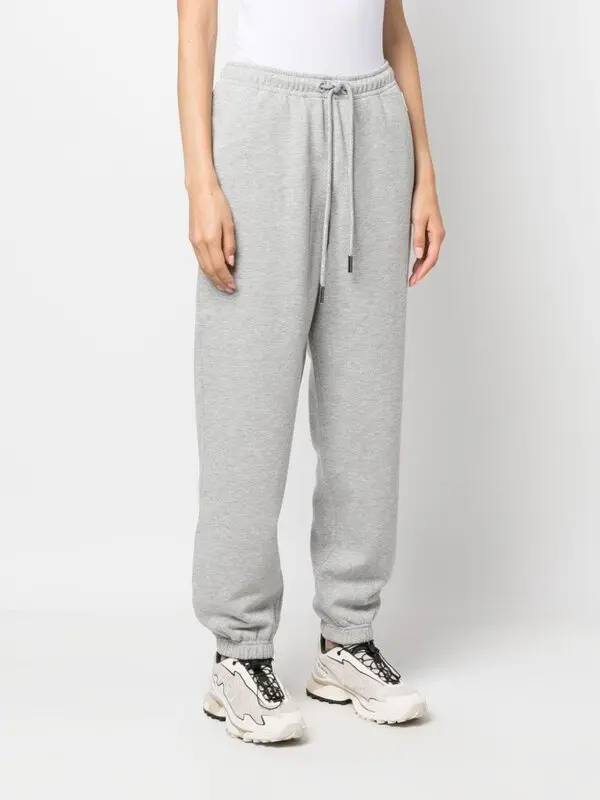 Moncler Logo-patch Cotton-blend Track Pants - Grey