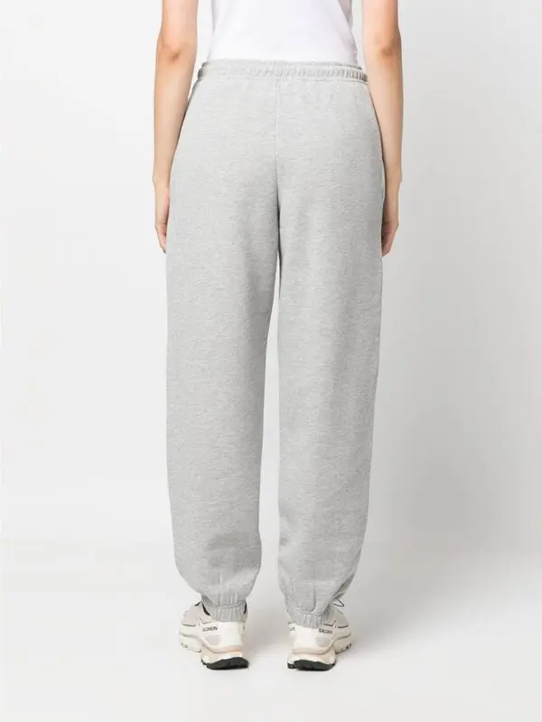 Moncler Logo-patch Cotton-blend Track Pants - Grey