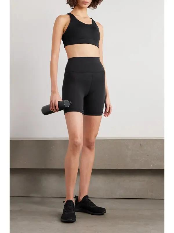 Lululemon Wunder Train Everlux High-rise 6" Shorts - Black
