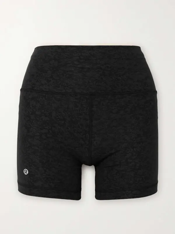 Lululemon Wunder Train Everlux High-rise 6" Shorts - Black