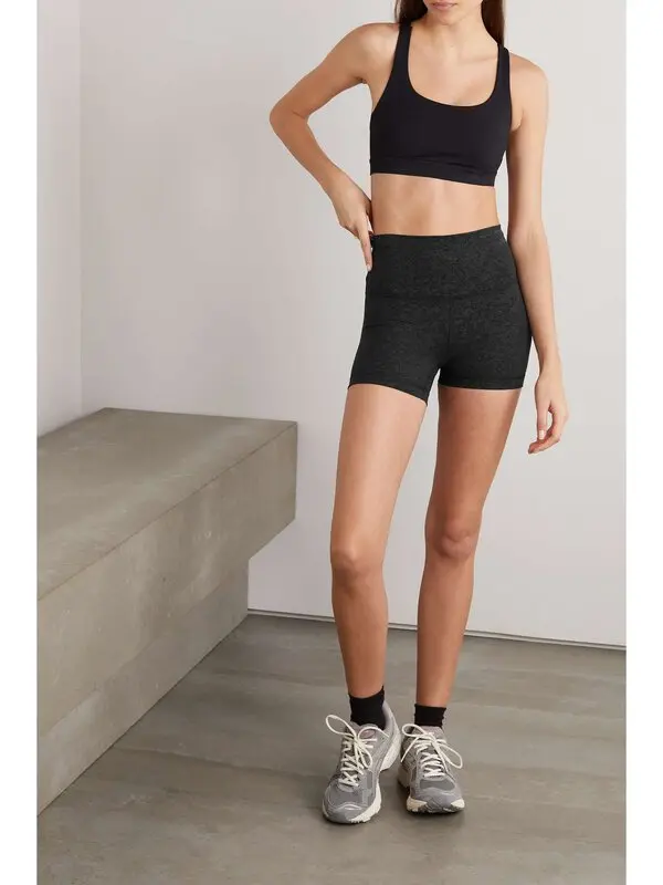 Lululemon Wunder Train Everlux High-rise 6" Shorts - Black