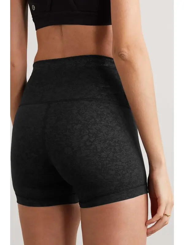 Lululemon Wunder Train Everlux High-rise 6" Shorts - Black
