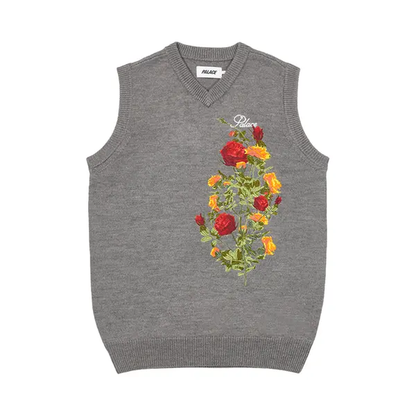 PALACE Rose Knit Vest