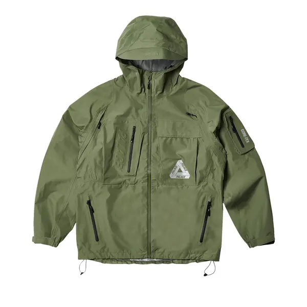 Palace Gore-Tex Cargo Jacket - Green | Editorialist