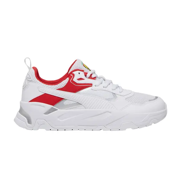 PUMA Scuderia Ferrari X Trinity Rosso Corsa Sneakers - White