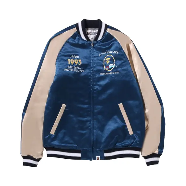 A BATHING APE Japan Souvenir Jacket