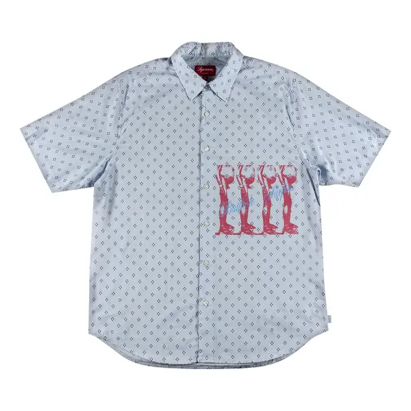 Supreme X Butthole Surfers Short-sleeve Shirt - Blue