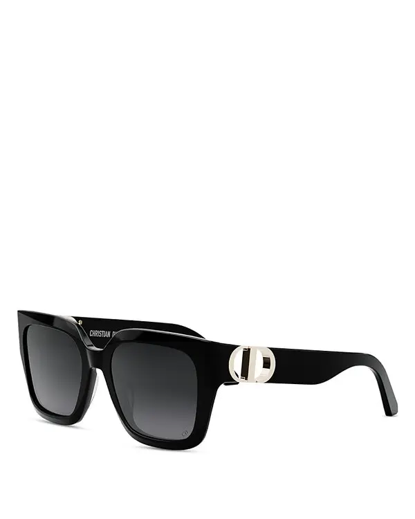 Dior 30montaigne S8u Square Sunglasses - Black/black Gradient