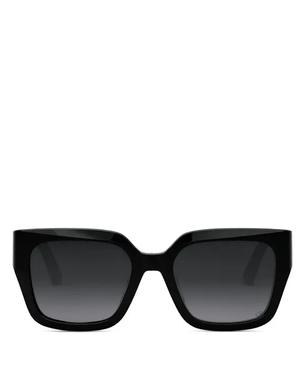 Dior 30montaigne S8u Square Sunglasses - Black/black Gradient