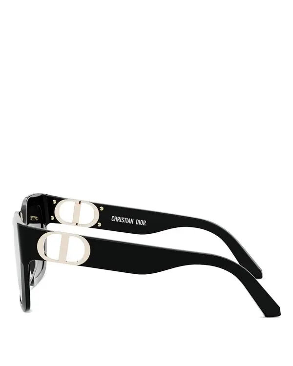 Dior 30montaigne S8u Square Sunglasses - Black/black Gradient