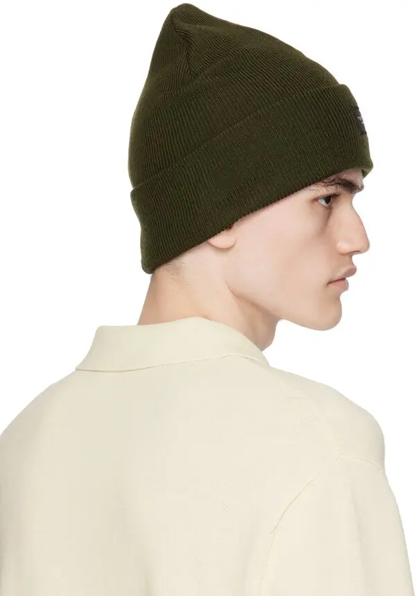 Rag & Bone Khaki Addison Beanie In Olive - 60% Off  display picture 2