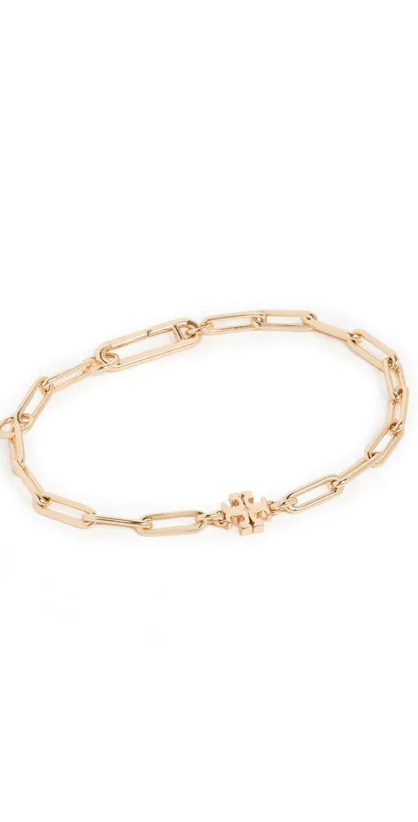 Tory Burch Icon Chain Bracelet - Tory Gold