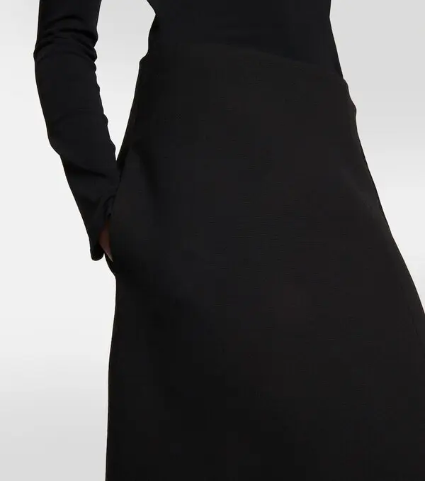 THE ROW Flores Asymmetric Maxi Skirt