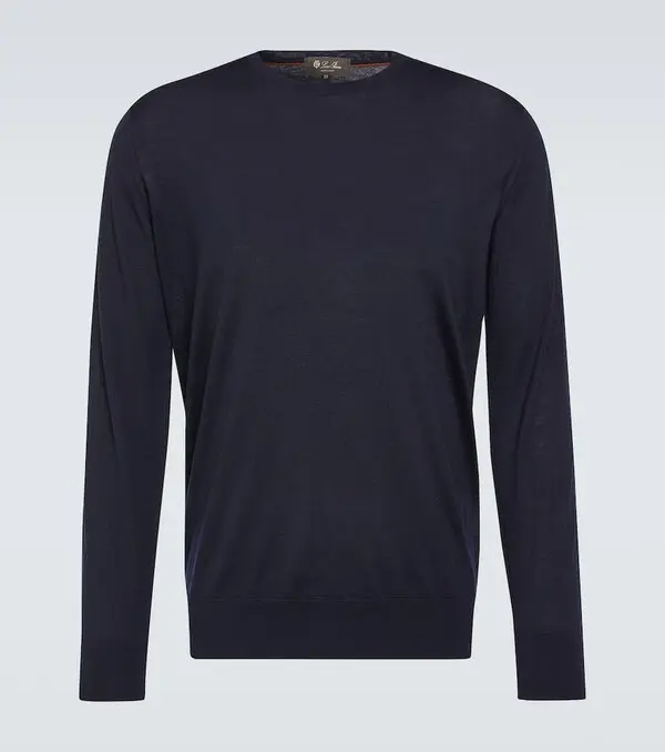 Loro Piana Virgin Wool Sweater - Blue