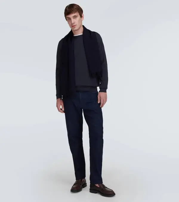 Loro Piana Virgin Wool Sweater - Blue