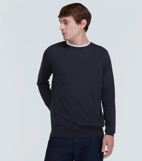 Loro Piana Virgin Wool Sweater - Blue