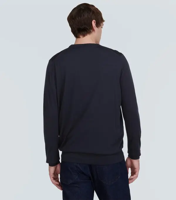 Loro Piana Virgin Wool Sweater - Blue