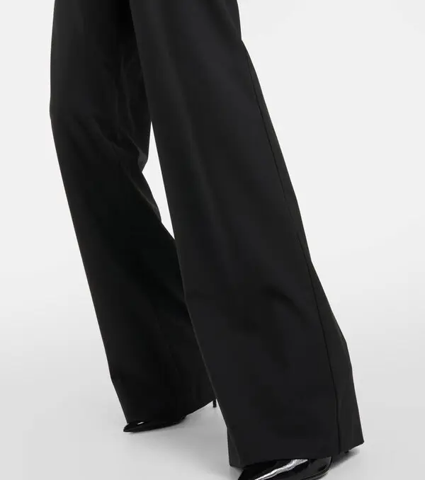 Dolce & Gabbana Wool-blend Wide-leg Trousers