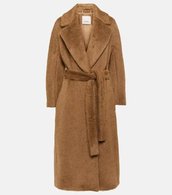 Max Mara Borbone Alpaca, Wool, And Cashmere Coat