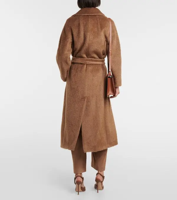 Max Mara Borbone Alpaca, Wool, And Cashmere Coat