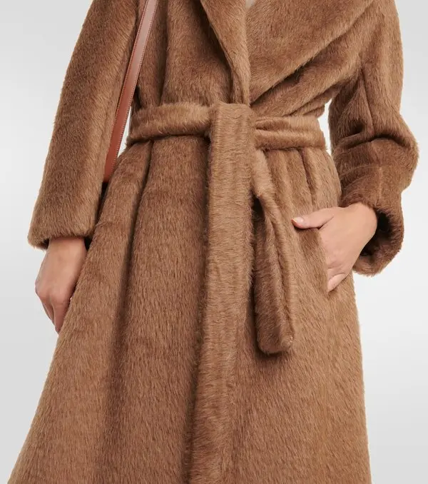 Max Mara Borbone Alpaca, Wool, And Cashmere Coat