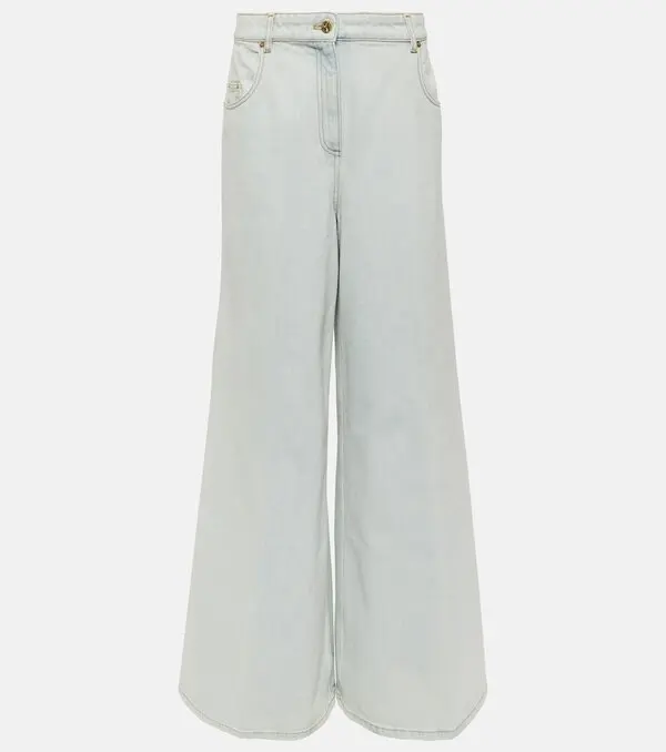 Nina Ricci High-rise Flared Jeans - Blue
