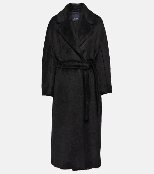 Max Mara Borbone Alpaca, Wool, And Cashmere Coat