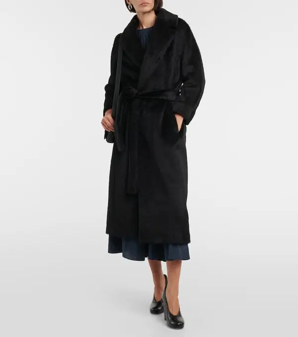 Max Mara Borbone Alpaca, Wool, And Cashmere Coat