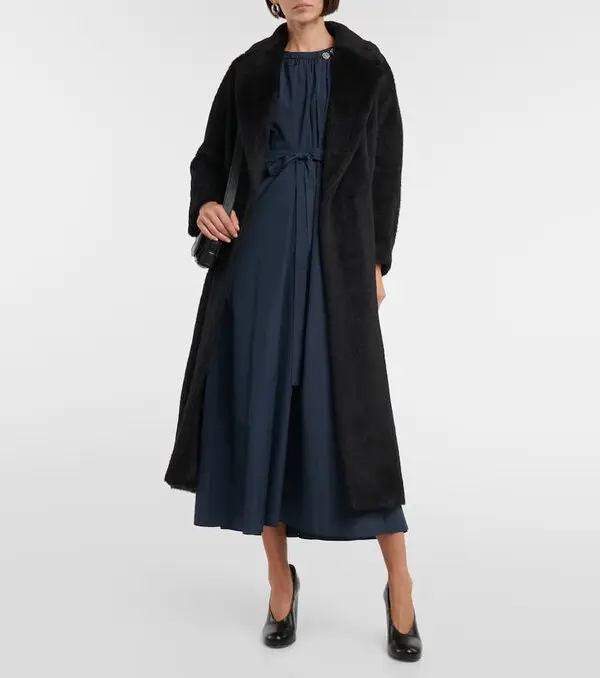 Max Mara Borbone Alpaca, Wool, And Cashmere Coat
