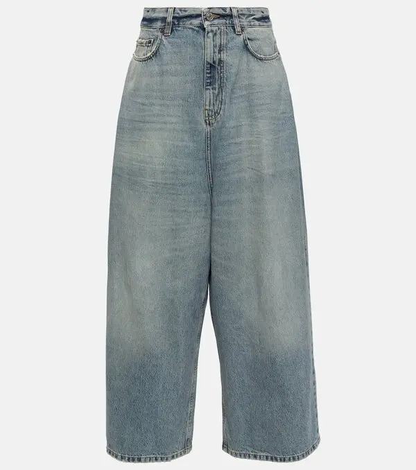 Balenciaga Wide-leg Jeans - Blue
