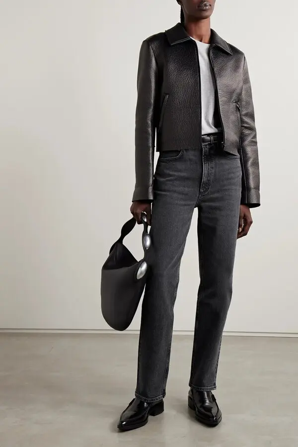 AGOLDE Net Sustain Stovepipe High-rise Jeans