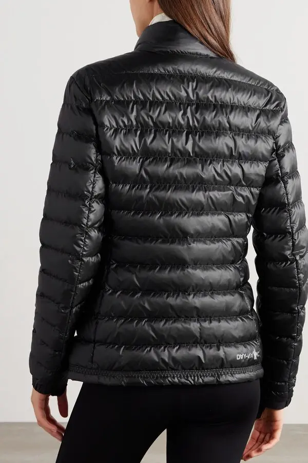 Moncler Walibi Quilted Ripstop Down Jacket - Black