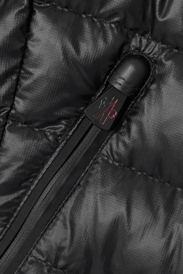 Moncler Walibi Quilted Ripstop Down Jacket - Black
