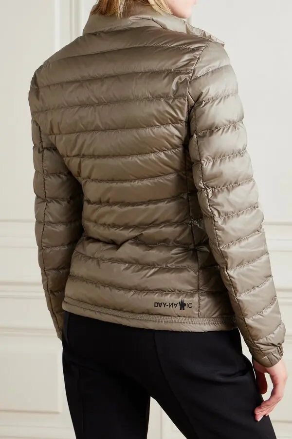 Moncler Walibi Quilted Ripstop Down Jacket - Neutrals