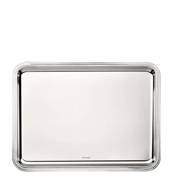 Christofle Plated Albi Tray - Silver