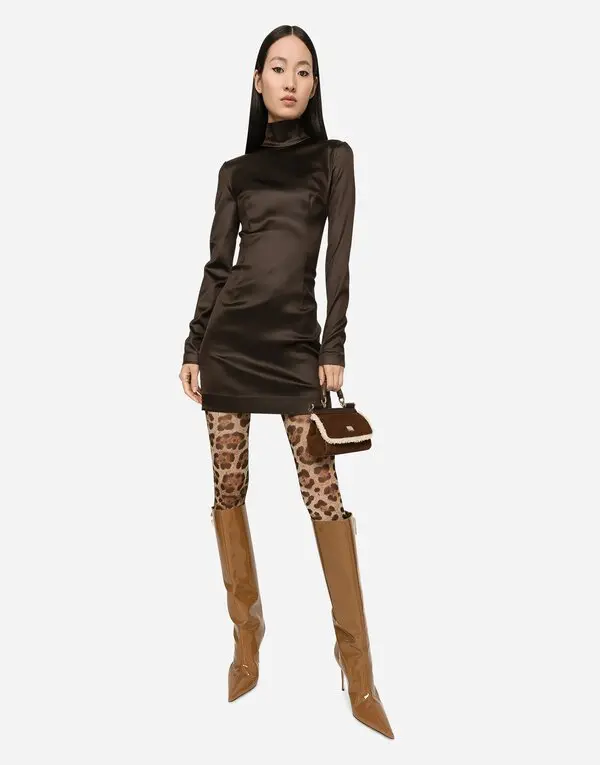 Dolce & Gabbana Small Sicily Handbag - Brown