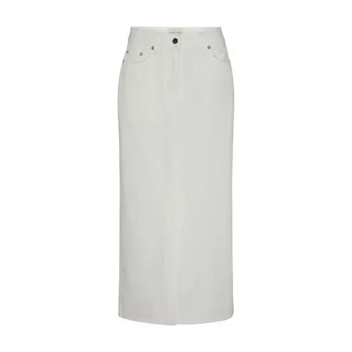 LOULOU STUDIO Rona Organic Cotton Maxi Skirt - Ivory